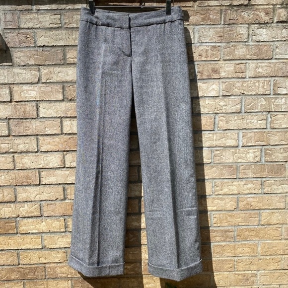 Renuar | Pants & Jumpsuits | Warm Gray And Black Trousers | Poshmark